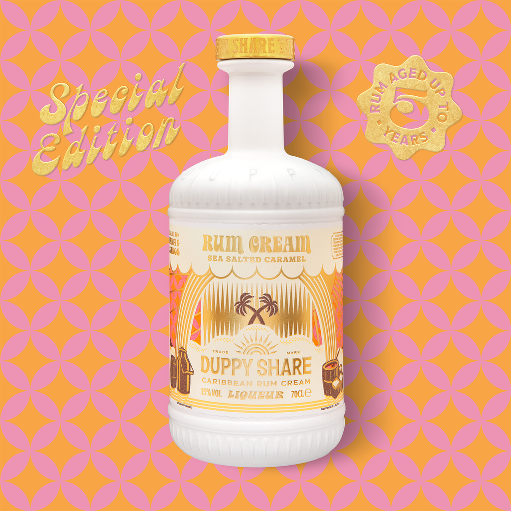 Salted Caramel Rum Cream Liqueur 70cl – The Duppy Share